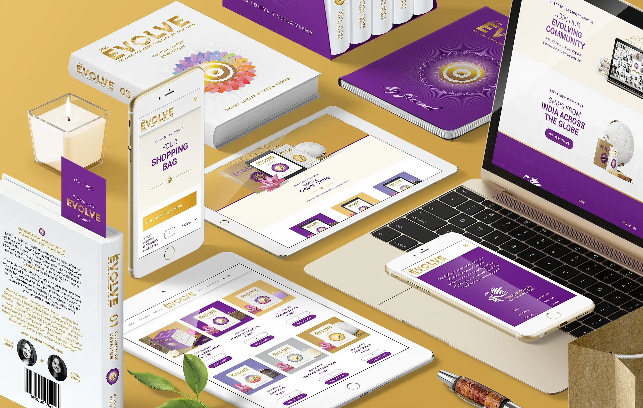 Empowering Change: Let's Evolve Brand Logo & Book Design Journey